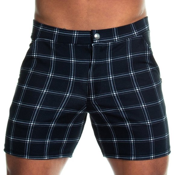 GIGO | Shorts | Gigo Formal Black Square Shorts | Poshmark